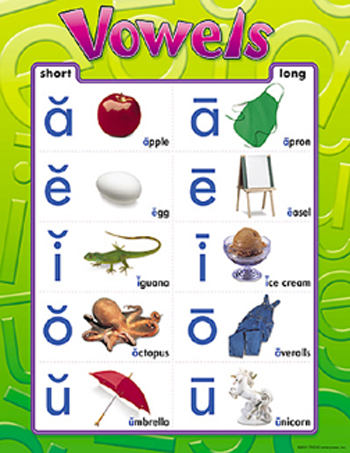 Vowels Poster